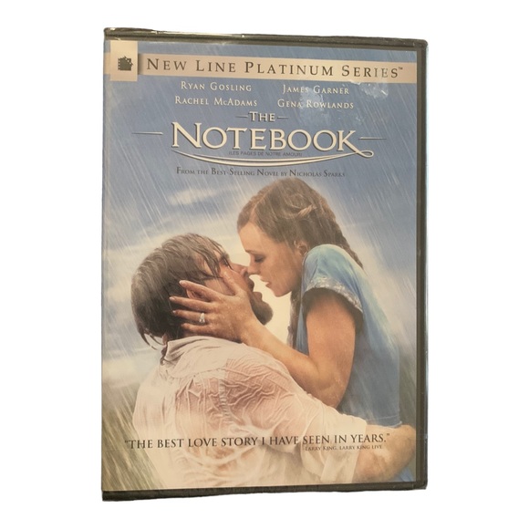 Media | 525 Nwt The Notebook 204 Romance Movie Dvd Ryan Gosling Rachel ...